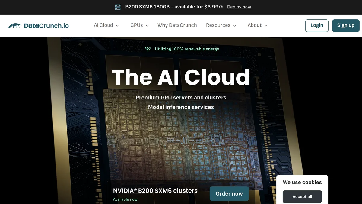 DataCrunch Raises €55M Series A for European AI Cloud Expansion ...